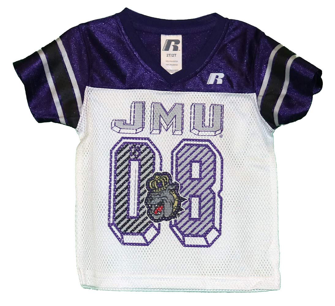 NCAA JMU James Madison University Toddlers' Football Jersey – Emayzing