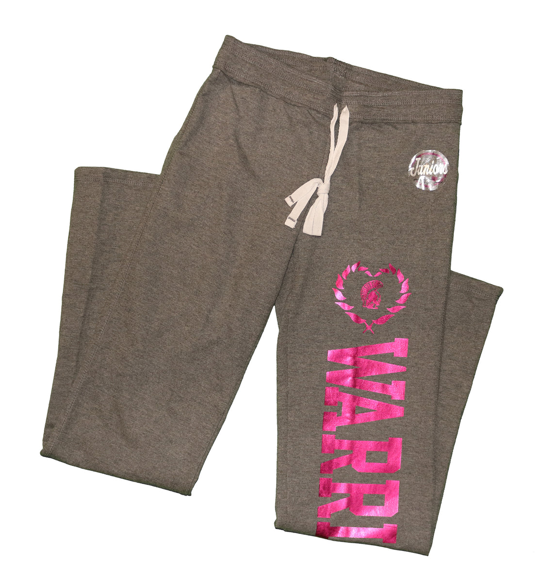 NCAA WSU Winona State University Warriors Girls Elastic Waist Sweatpan ...
